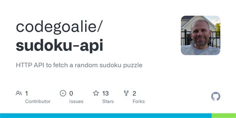 Github Codegoaliesudoku Api Api To Fetch A Random Sudoku Puzzle