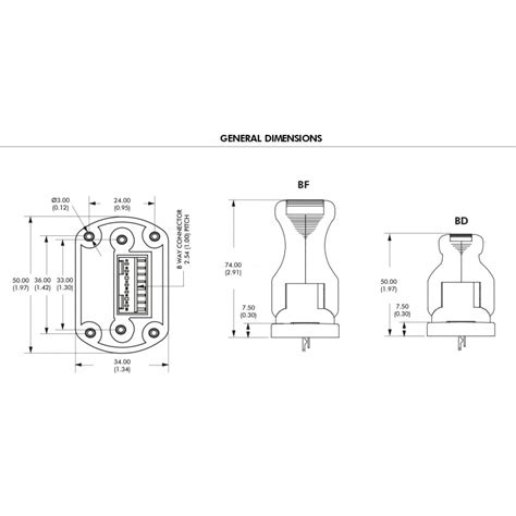 Hall Effect Joystick 1 Axis 5V IP67 APEM BF240SD3BK120