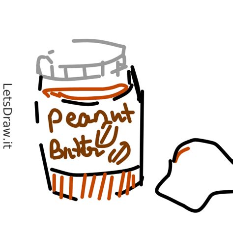 How To Draw Peanut Butter Wqcnchaa7 Png LetsDrawIt
