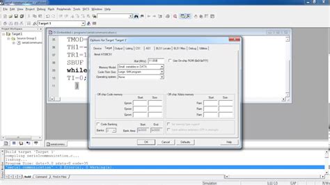 Serial Communication Between 8051 And Peripherals By Using Keil And