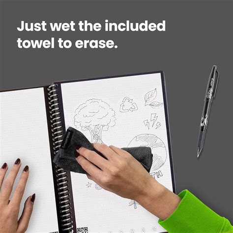 Rocketbook Smart Reusable Notebook Dot Grid Uae Ubuy
