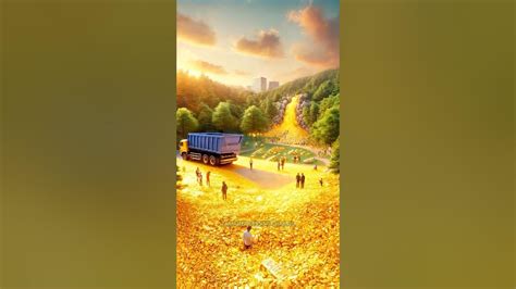 황금 폭포와 재물의 강 당신의 부와 행운이 흐른다 Youtube