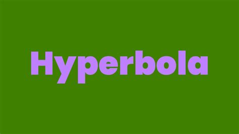 Hyperbola Write A Topic