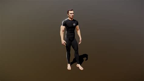 basic locomotion animset 3d model by protofactor inc protofactor