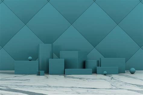 3d 렌더링 블루 기하학적 배경 포스터 상업 활동 및 기타 배경에 사용할 수 있습니다 0명에 대한 스톡 사진 및 기타 이미지 0명 3차원 형태 가정의 방 Istock