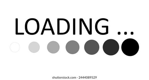 Illustration Icon Loading Process Stock Illustration 2444089529 Shutterstock