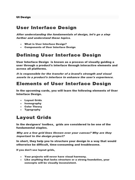 ui design pdf user interface icon computing