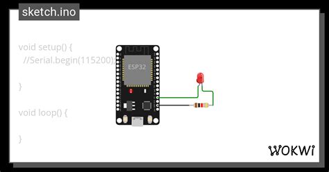 Digitaloutput Wokwi Esp32 Stm32 Arduino Simulator