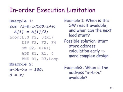 ppt lecture 10 memory dependence detection and speculation