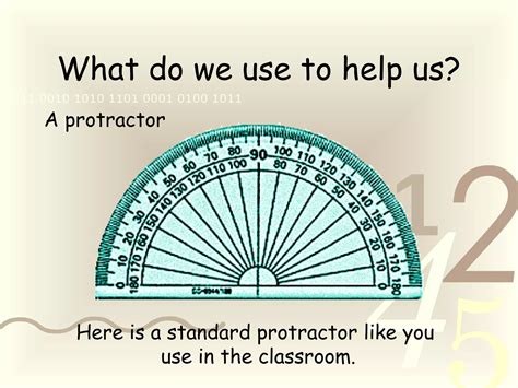 Using A Protractor Ppt