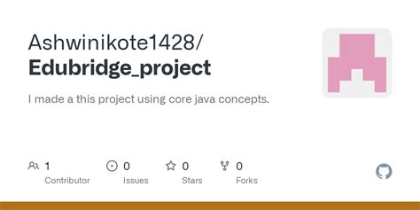 Github Ashwinikote1428edubridgeproject I Made A This Project Using