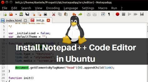 How To Install Notepad Code Editor In Ubuntu