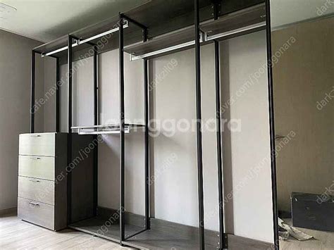 한샘 바흐 드레스룸 시스템장 판매합니다 침실가구 중고나라