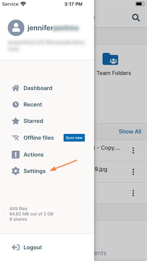 IOS Settings For FileCloud FileCloud Docs Server