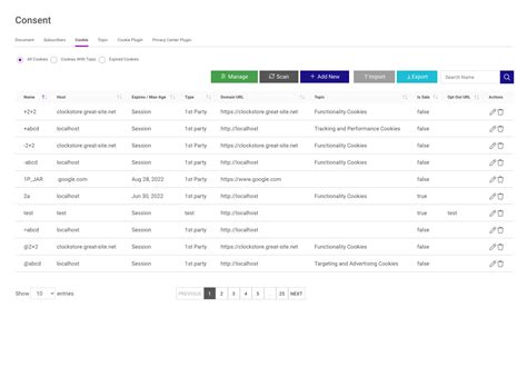 Cookie Consent Truyo Releases