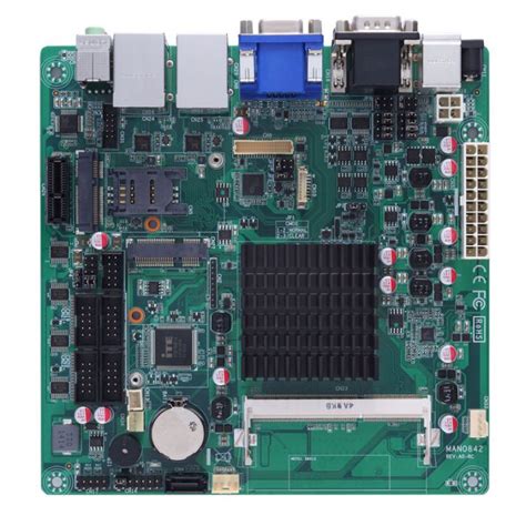 Axiomtek Launches The MANO842 The Company S Newest Quad Core Industrial Mini ITX Motherboard