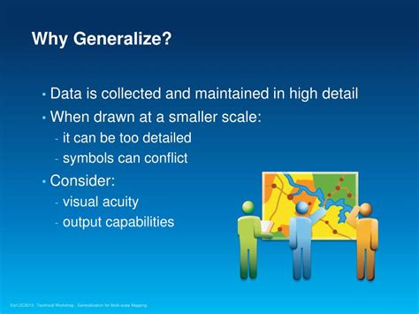 Ppt Generalization For Multi Scale Mapping Powerpoint Presentation