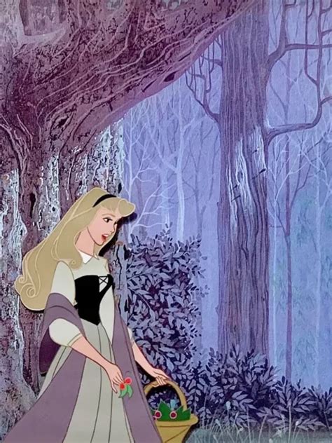 1959 Disney Sleeping Beauty Briar Rose Original Production Animation