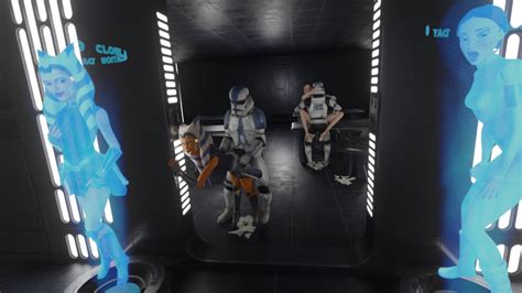 Rule 34 2boys 2girls Against Wall Ahsoka Tano Armlet Armor Armwear