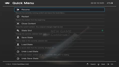 Press The Function Button At Any Point During A Game To Open Up The