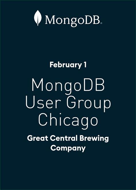 Brian Tharp On Linkedin Mongodb User Group Chicago