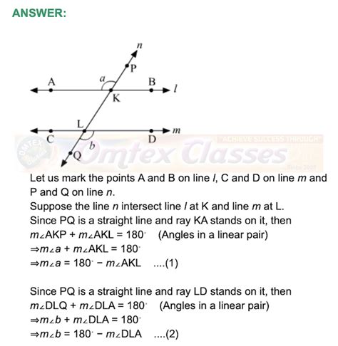 practice set 2 2 chapter 2 parallel lines mathematics