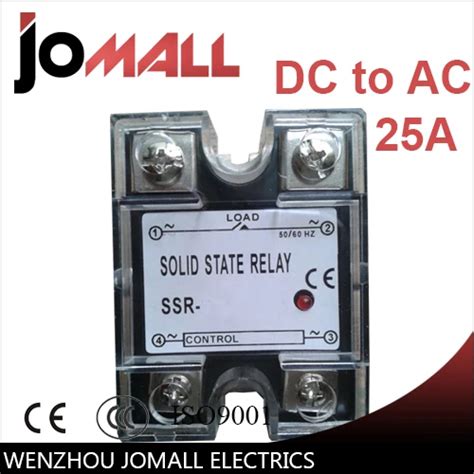 SSR DA DC Control AC SSR Single Phase Solid State Relay In Relays From Home Improvement On