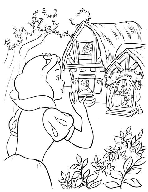 Snow White Evil Queen Coloring Pages Coloring Pages