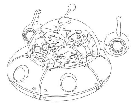 Little Einsteins Rocket Ship Coloring Page Coloring Pages