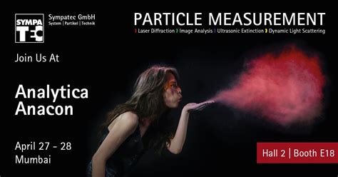 Sympatec Gmbh System Partikel Technik On Linkedin Exhibitions And Shows Detail Without Form