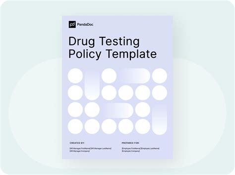 Best Drug Testing Policy Template For Your Company Pandadoc