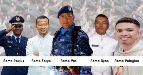 Selain Berstatus Tentara Aktif Mereka Juga Seorang Romo Katolik