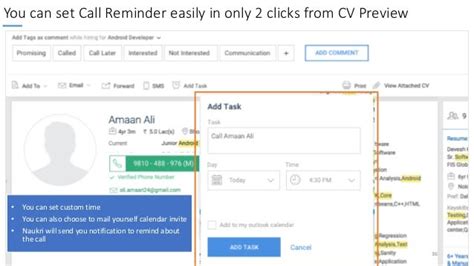 Naukri Resdex New Features For Recruiter Productivity