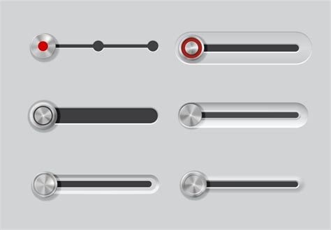 On Off Slider Mobile Ui Toggle Vector Images Over 950