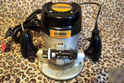 Craftsman Commercial Heavy Duty 25k Router 31517380