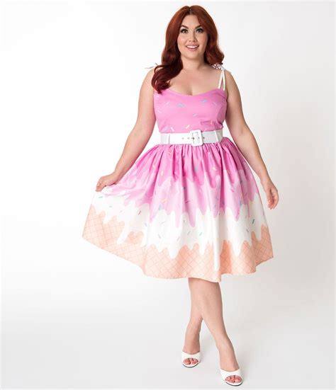 Plus Size Vintage Style Retro Clothing