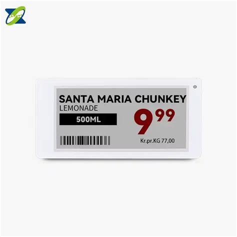 Supermarket E Ink Digital Price Tag Electronic Shelf Label Epaper Demo