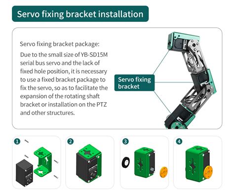 Yahboom 15kg Serial Bus Smart Servo And Servo Driver Debugging Board