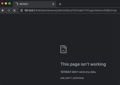 Web Ui Hangs Indefinitely When Opening It In A Browser After Starting