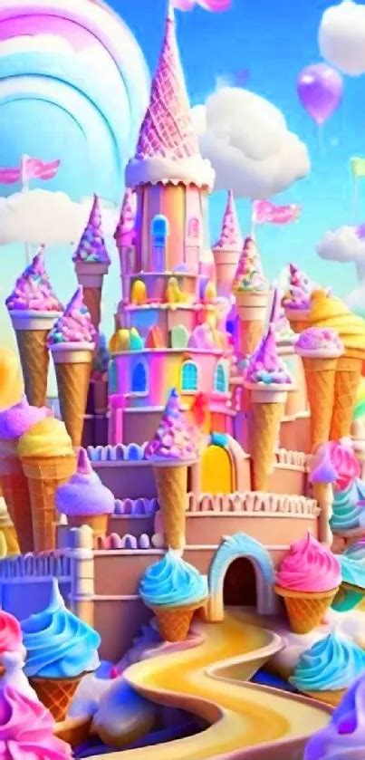 Fantasy Ice Cream Castle Wallpaper Free Download Fantasy Ice Cream Castle Wallpaper Free Download