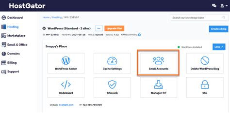 How To Manage Optimized Wordpress Email Accounts Hostgator Support