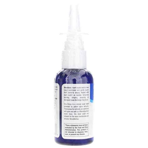 Sinu Orega Nasal Spray North American Herb And Spice Natural Healthy