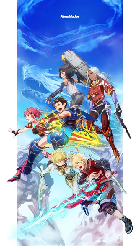 Xenoblade Chronicles Fan Art Xenoblade Chronicles