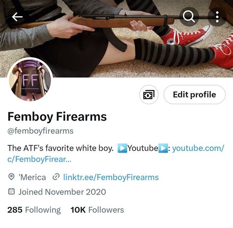 Femboy Firearms On Twitter We Ve Done It Thanks To You All I Am Now Officially A Niche