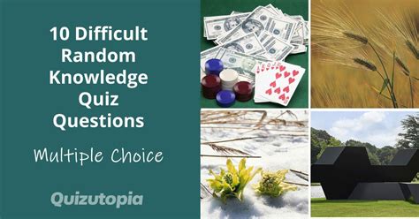 80 Fun Trivia Quiz Questions Multiple Choice Quizutopia
