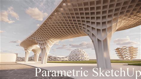 Parametric Urban Shading Area Modelling In Sketchup Organic Shape Sketchup Modeling Parametric Urban Shading Area Modelling In Sketchup Organic Shape Sketchup Modeling