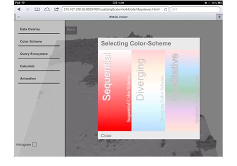 Users Can Choose From The Colour Schemes For Sequential Diverging And