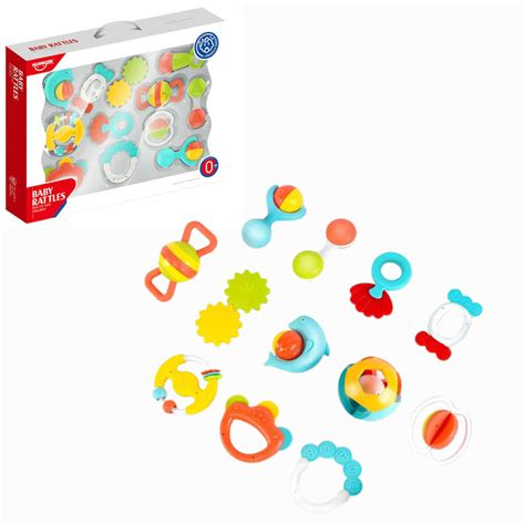 Sonaja Bebé 12 Pcs Didactoys Juguetes Didácticos