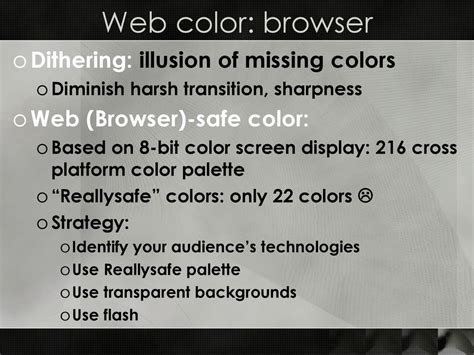 Color And Typography For The Web Ppt Download