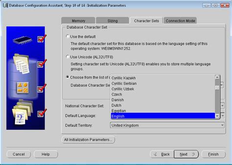 Change Default Language In Oracle Database